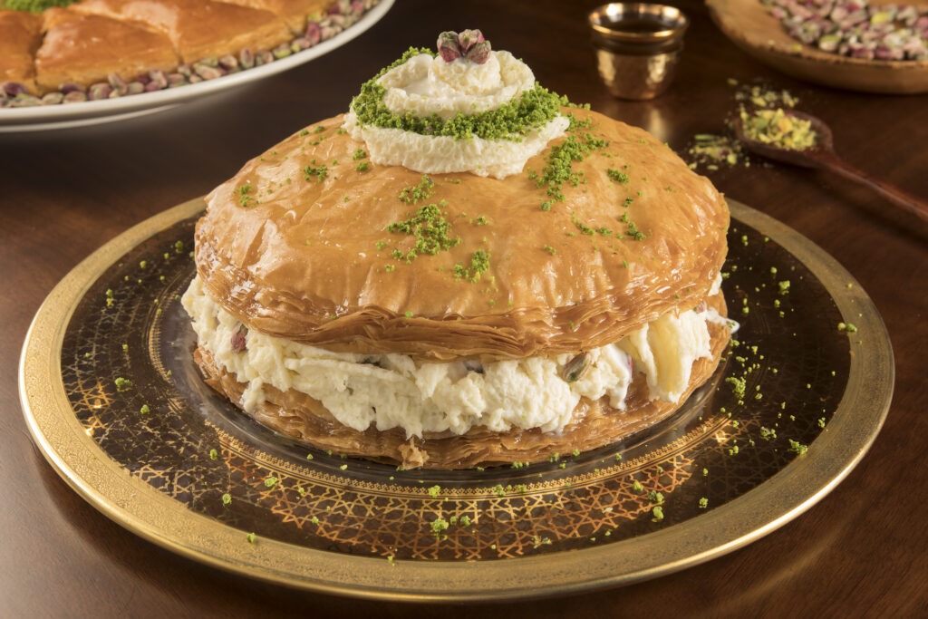Nahesh with Cream | damascenesweets.com
